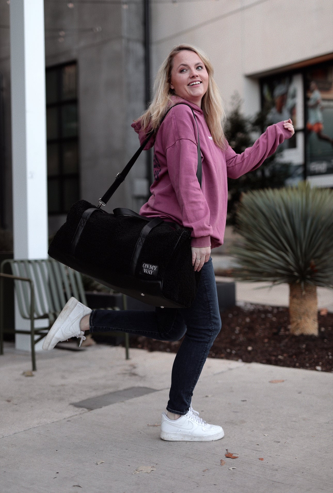 Teddy Duffle Bag - On My Way (Midnight) – Jadelynn Brooke®