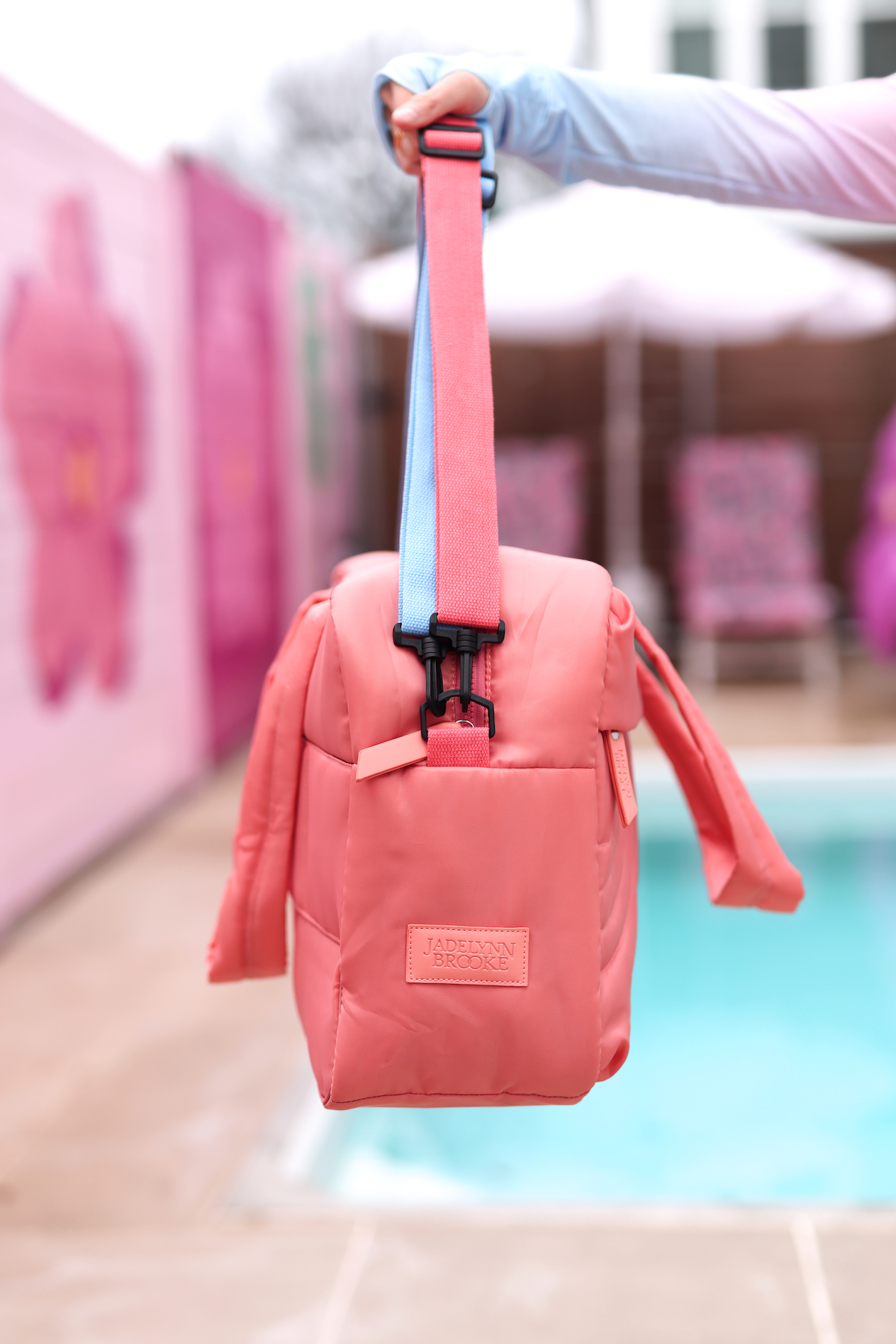 Modern Puffer Quilted Duffle - (Tropical Sunrise) – Jadelynn Brooke®