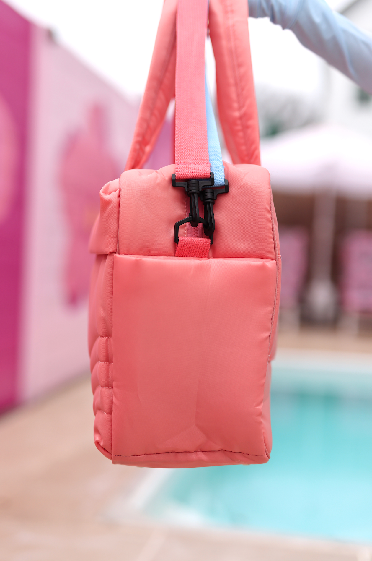 Modern Puffer Quilted Duffle - (Tropical Sunrise) – Jadelynn Brooke®